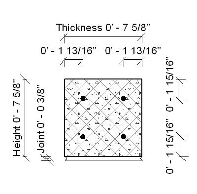 Building Revit Family lintel Detail Component