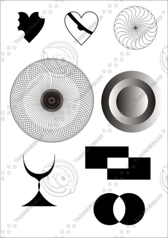 Shapes shape cdr various