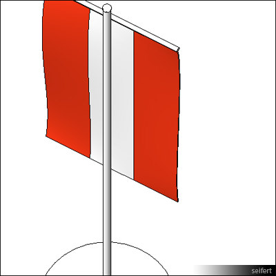 Building Revit Family Flag Pole Austria