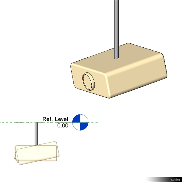 Building Revit Family Projector Projection Video