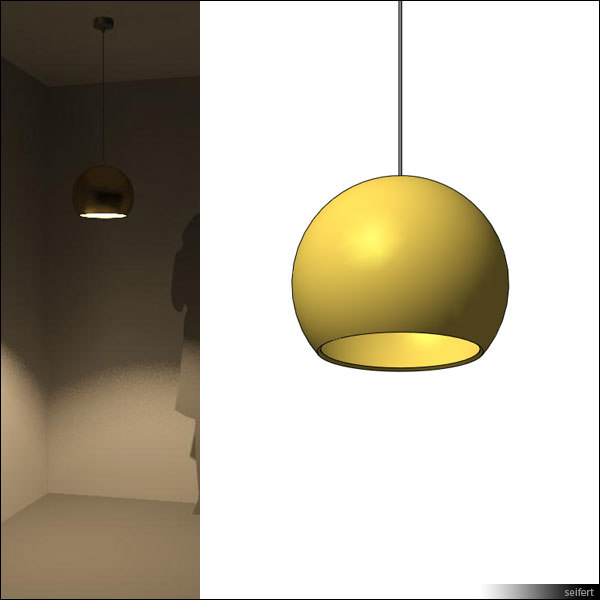 Building Revit Family lamp ceiling suspended