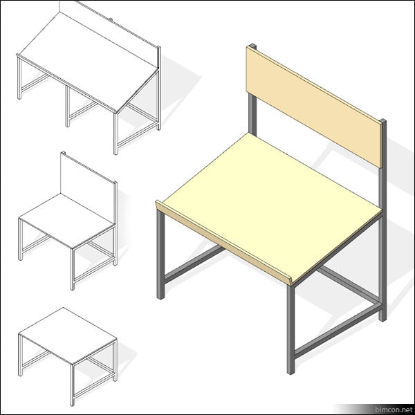 Building Revit Family rack veggie shelf