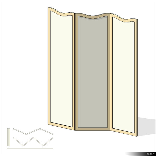 Building Revit Family room divider partition
