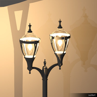 Building Revit Family Historic Street Lamp