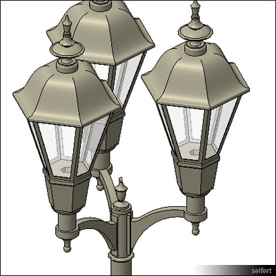 Building Revit Family sconce light lamp