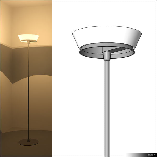 Building Revit Family lamp wall lighting