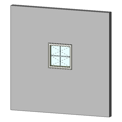 Building Revit Family window