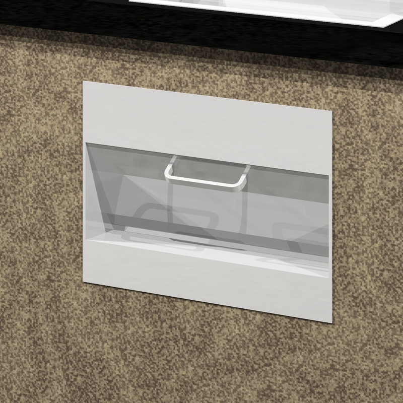 Building Revit Family Bulletproof Pivot Hopper