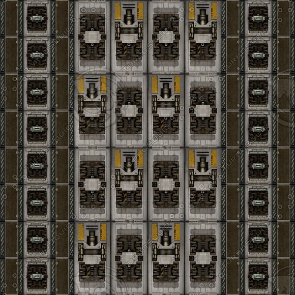 Texture PNG computer space ship