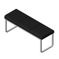 Building Revit Family Bench Casework Seating