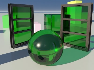 Materials 3ds Max Texture mental ray glass