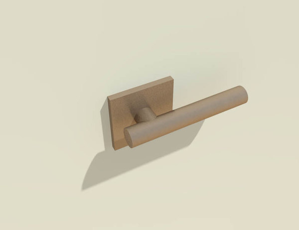 Building Revit Family lever handle door