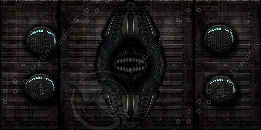 Texture Windows Bitmap Mech tech panel