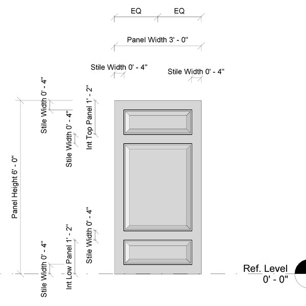 Building Revit Family Panel Wall Historical