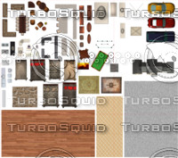 Texture Photoshop plan view floor
