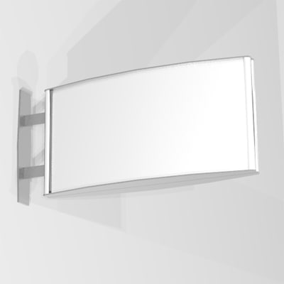 Building Revit Family sign wall portrait