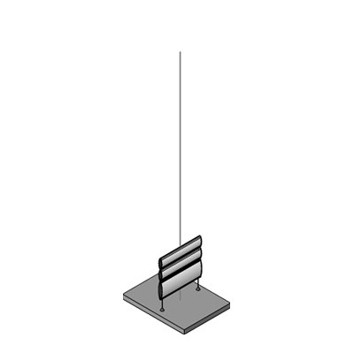 Building Revit Family sign sided landscape