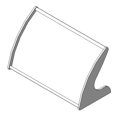 Building Revit Family sign table stand