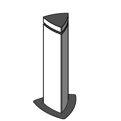 Building Revit Family sign tower pylon