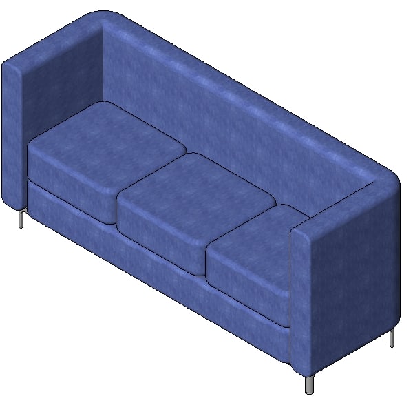 Building Revit Family sofa Furniture rfa