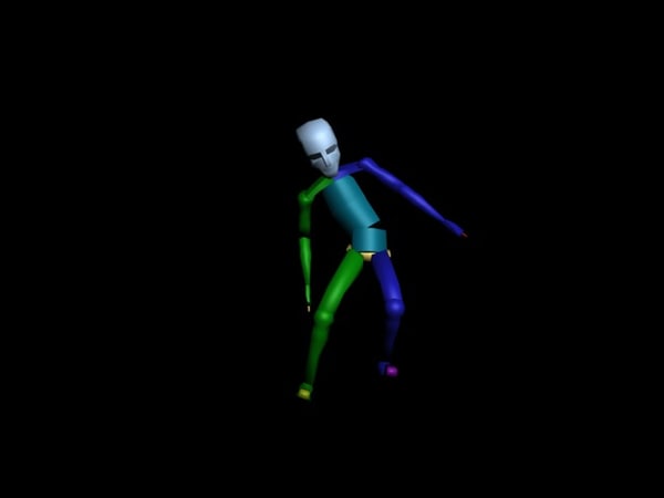 Motion Character Studio Biped fall back collapse