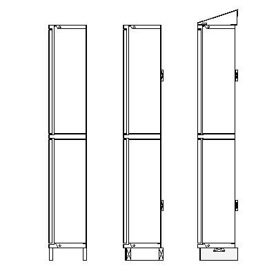 Building Revit Family locker Detail Component