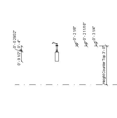 Building Revit Family Toilet Bathroom Accessories