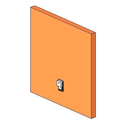 Building Revit Family Toilet Bathroom Accessories