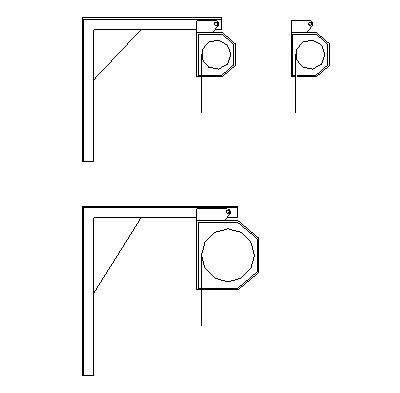Building Revit Family projection screen Detail