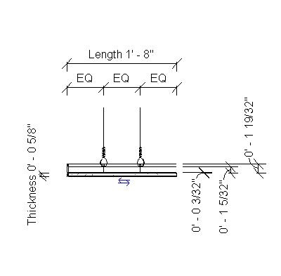 Building Revit Family GWB Detail Component