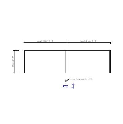 Building Revit Family Counter Casework Millwork