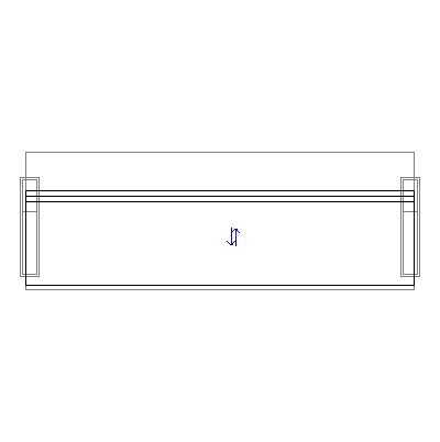 Building Revit Family pew Casework millwork