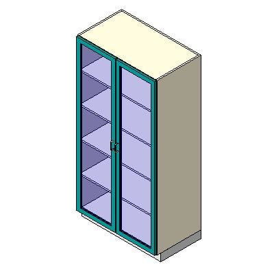 Building Revit Family tall Casework millwork