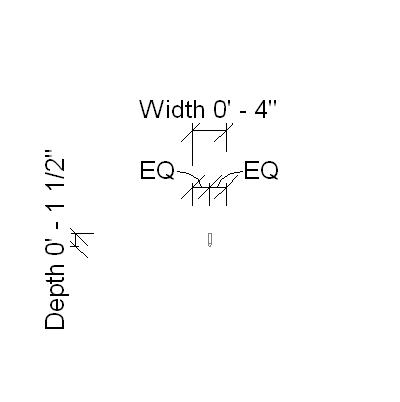 Building Revit Family Casework millwork hardware