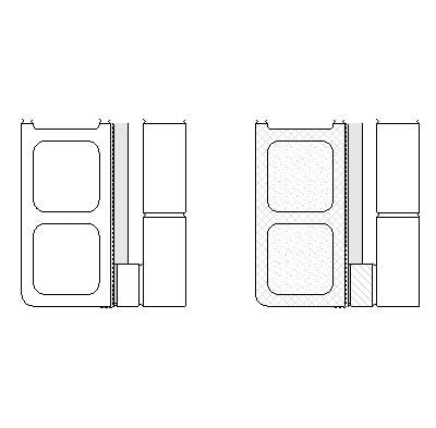 Building Revit Family jamb cavity CMU