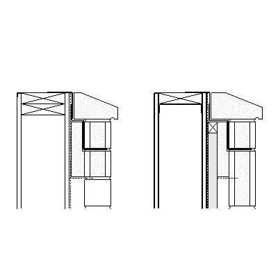 Building Revit Family sill cavity GWB