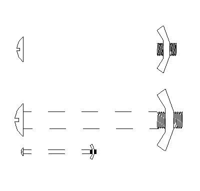 Building Revit Family bolts expansion bolt