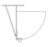 Building Revit Family gym backstop Detail
