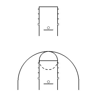 Building Revit Family gym basketball Detail