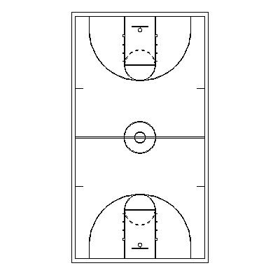 Building Revit Family gym basketball Detail