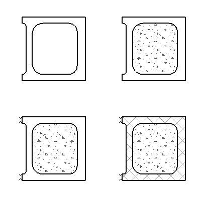 Building Revit Family CMU Detail Component