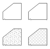 Building Revit Family sill block CMU
