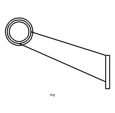 Building Revit Family millwork bar footrest