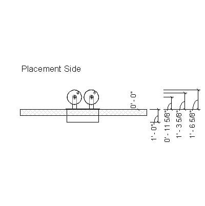 Building Revit Family EWC Plumbing fixture