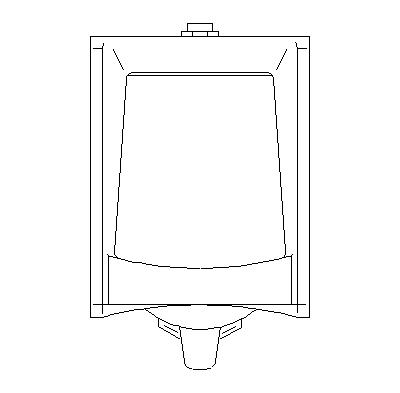 Building Revit Family urinal Detail Component