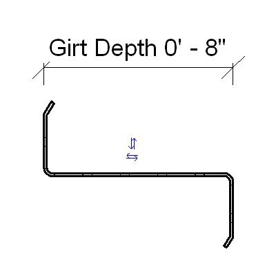 Building Revit Family girt Detail Component