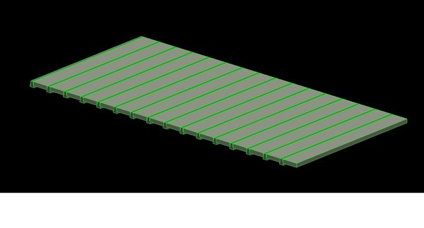 Building Revit Family Beam and Block