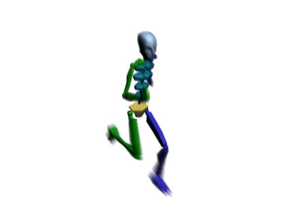 Motion Character Studio Biped fast run cycle