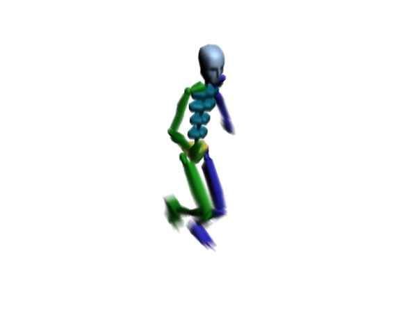 Motion Character Studio Biped fast run cycle