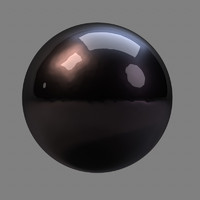 Materials Maya chrome metal material